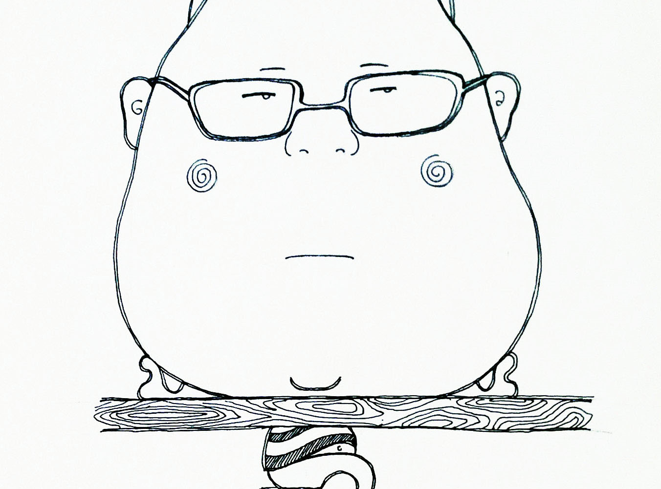 线描人像，人设，手作小人偶_Atcgu-站酷ZCOOL