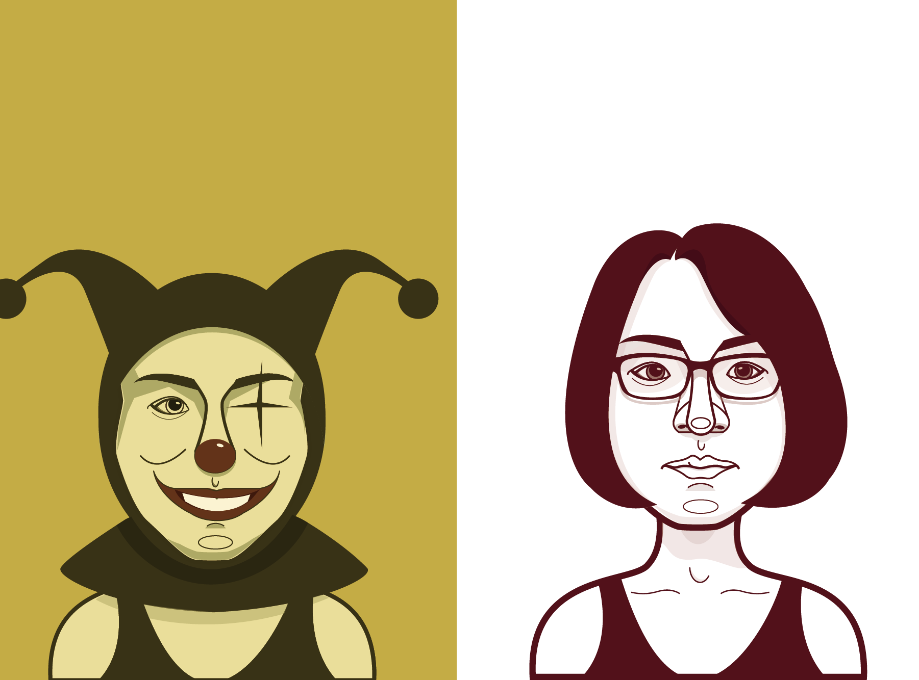 Meet myself_暗恋sheji-站酷ZCOOL