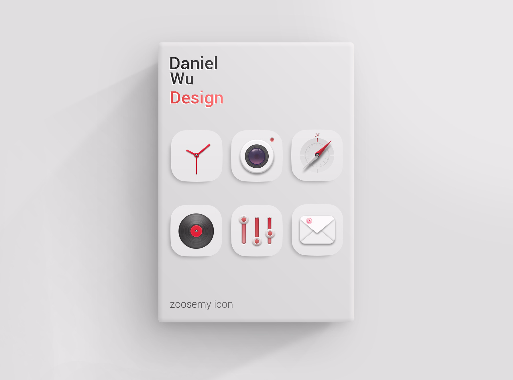 拟物icon整理_吴煜堃-站酷ZCOOL