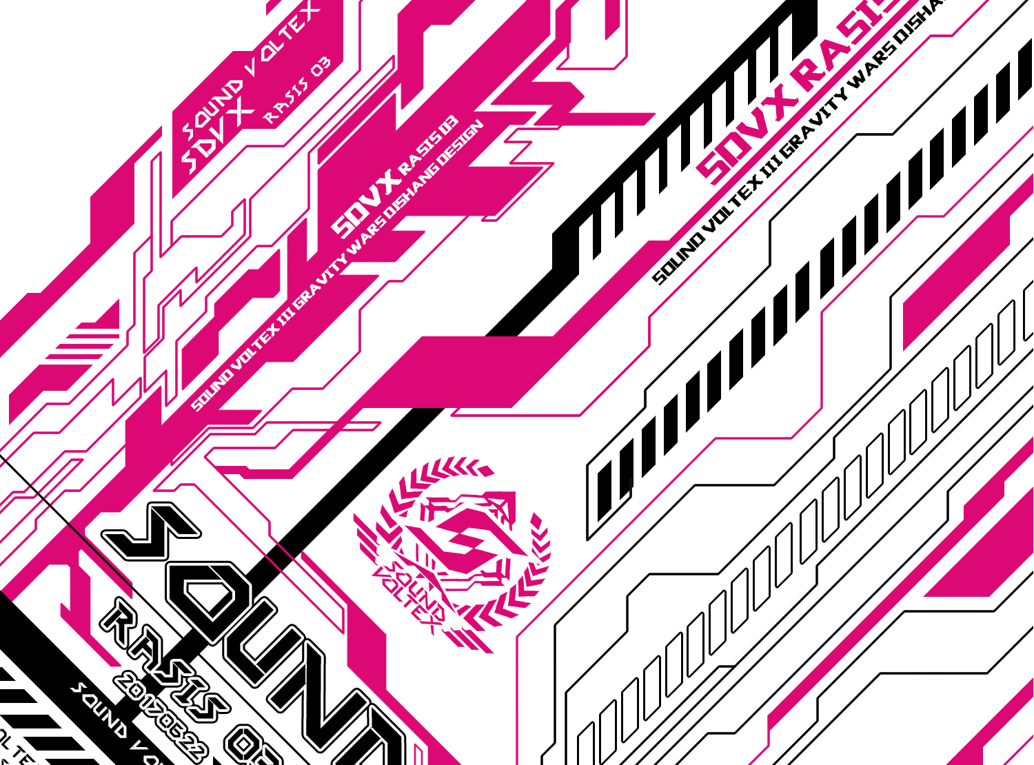 SDVX 海报设计_刹那仮想_DJSHANG-站酷ZCOOL