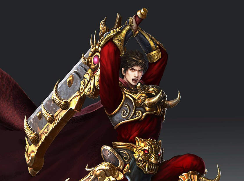 男战士_PlatinumYB-站酷ZCOOL