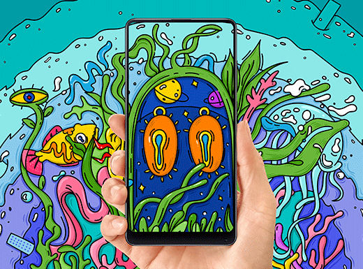 《生长》小米MIX2_多木DUOMU-站酷ZCOOL