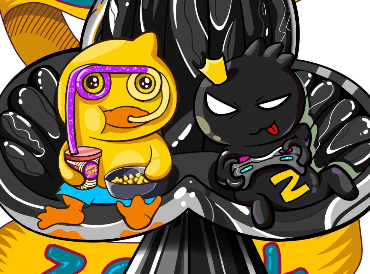 欧黑鸭！欧黑鸭！_三水番RAY-站酷ZCOOL