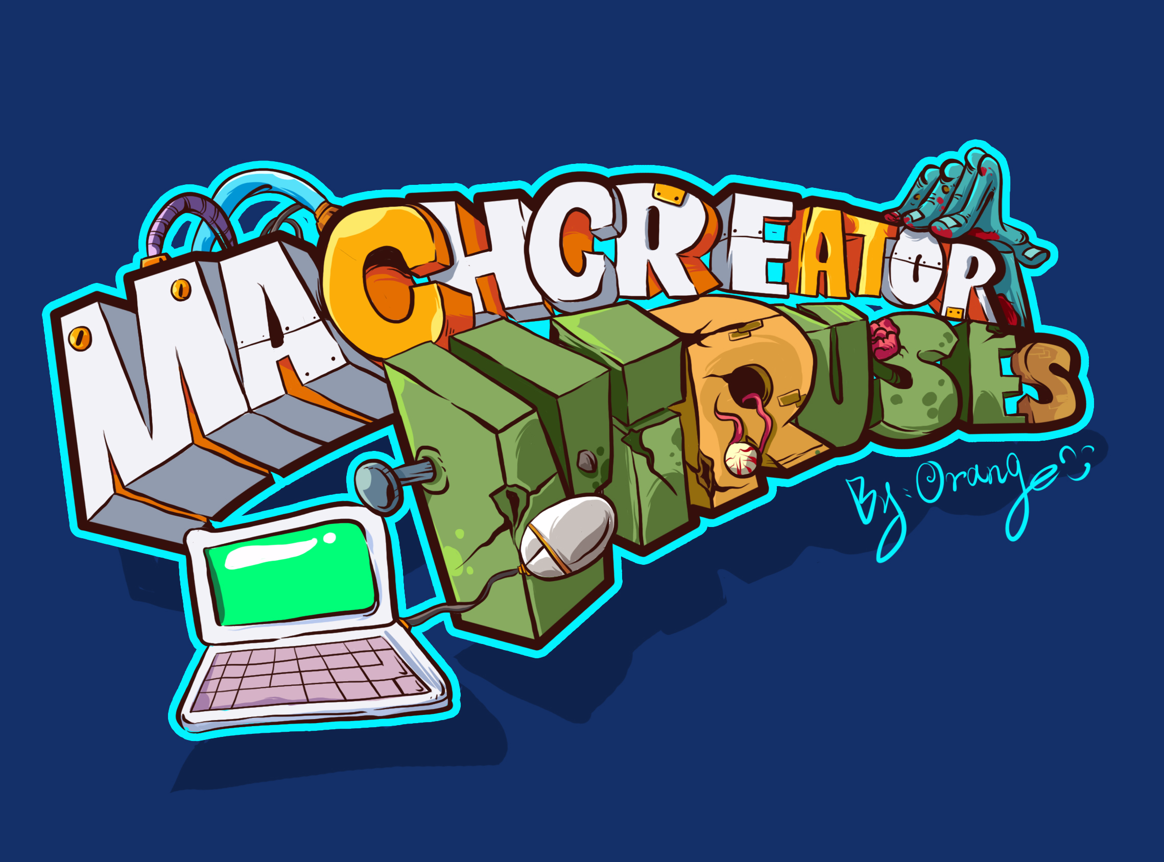 Machcreator大战病毒_Yolo橘大仙-站酷ZCOOL