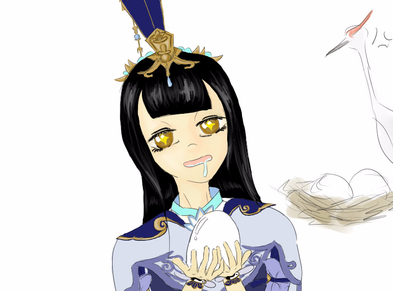 仗剑镇山河，投鸟蛋~_aria短念-站酷ZCOOL