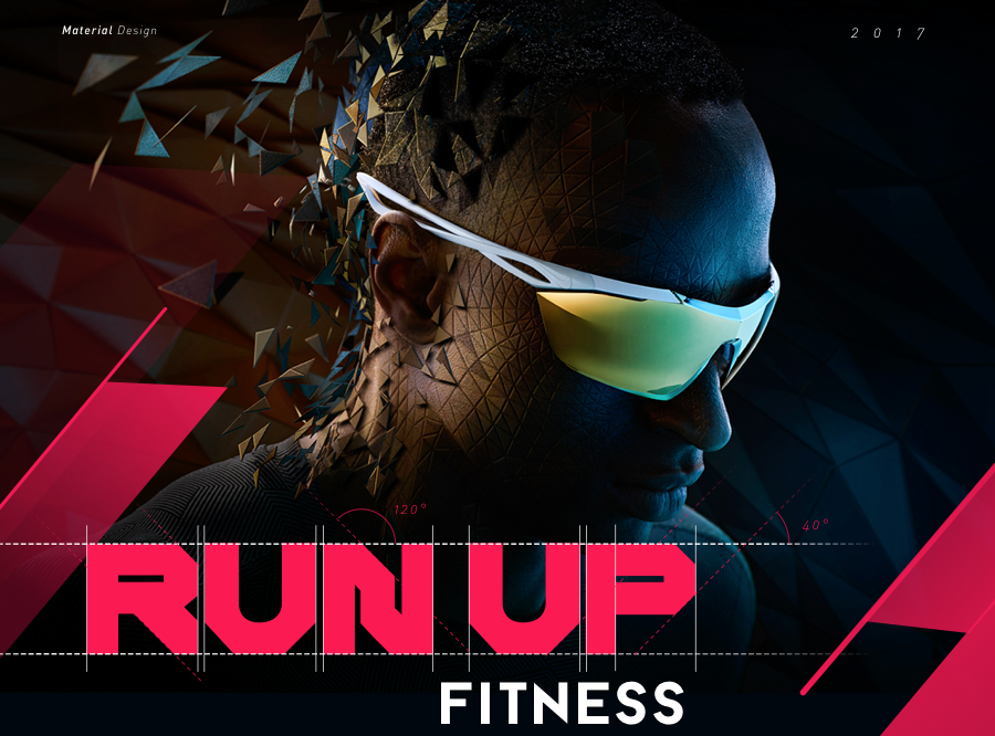 RUN UP 健身APP（Material design）_JYMay-站酷ZCOOL