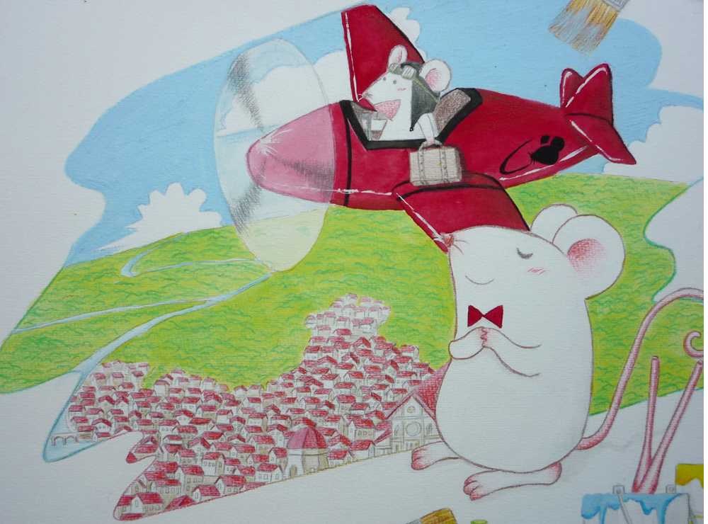 【儿童绘本】小老鼠环游世界_荣荣组-站酷ZCOOL