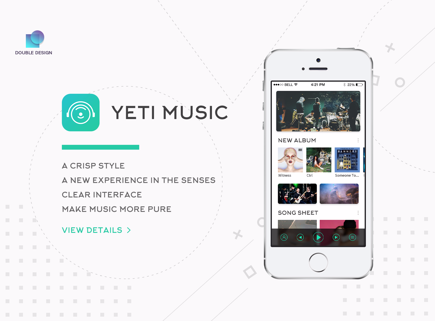 Yeti Music - 音乐APP_zhaokai1111-站酷ZCOOL