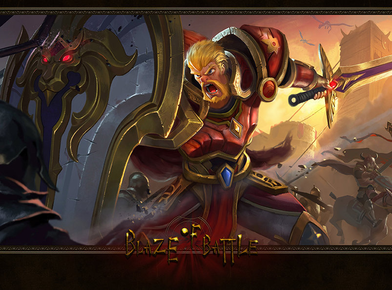 blaze of battle（角色美宣）_坚果果JGG-站酷ZCOOL