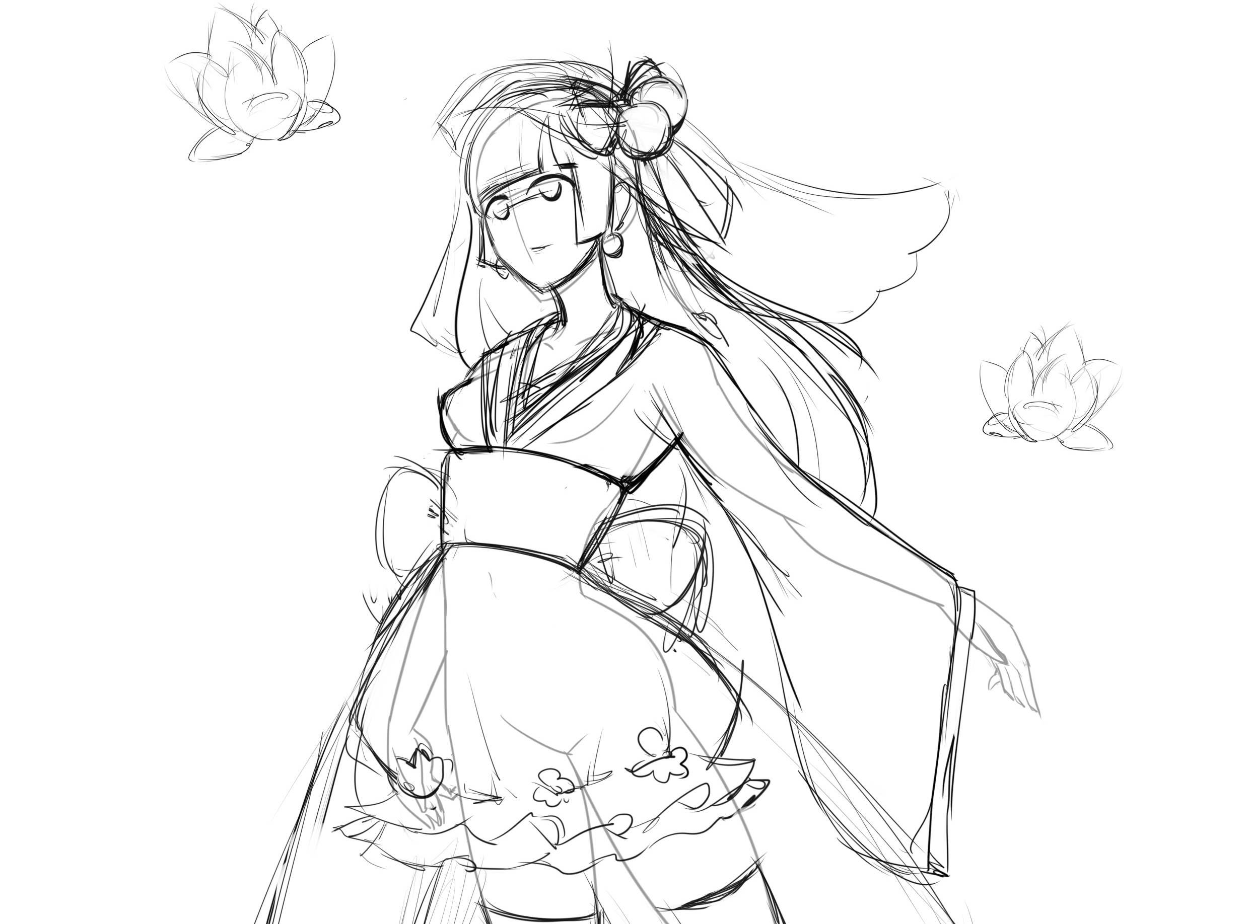 雪女-梦莲思忆（继续更！）_kani卡里-站酷ZCOOL