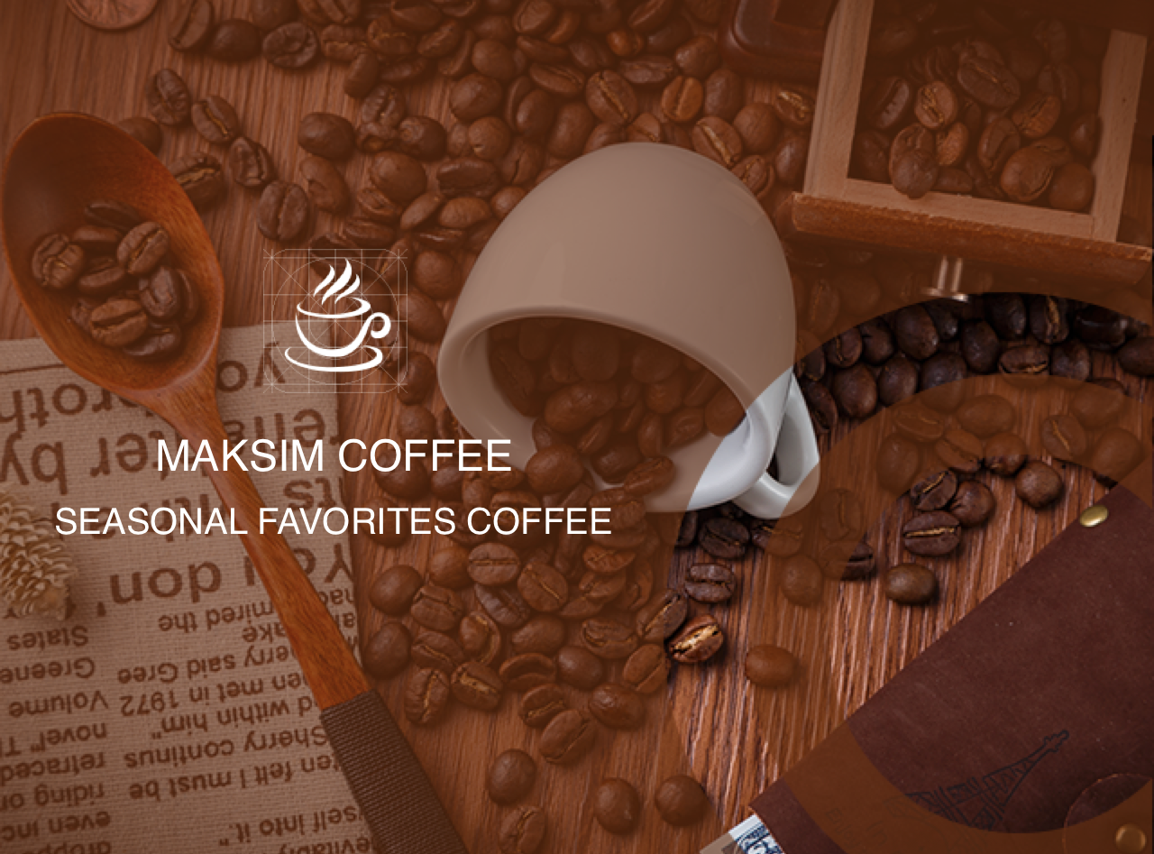 MAKSIM COFFEE WEB_猴子Bella-站酷ZCOOL