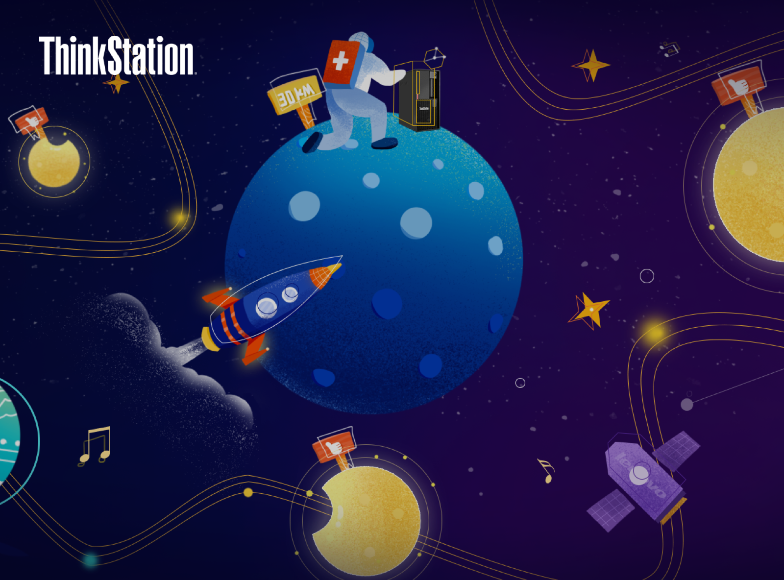 联想服务站-卓越体验_林恩Linn-站酷ZCOOL