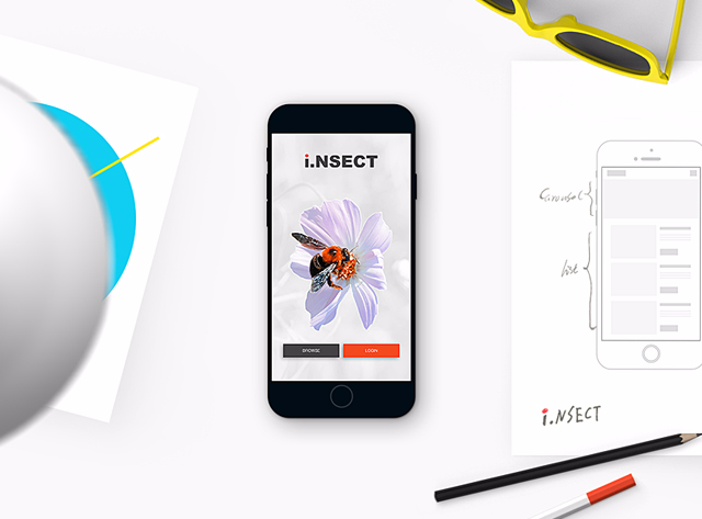 Insect App Design_Sunny100-站酷ZCOOL