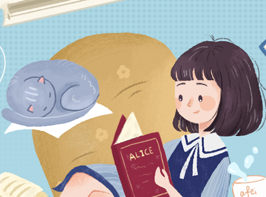 美的无风感海报 手绘插画_Afei_zz-站酷ZCOOL