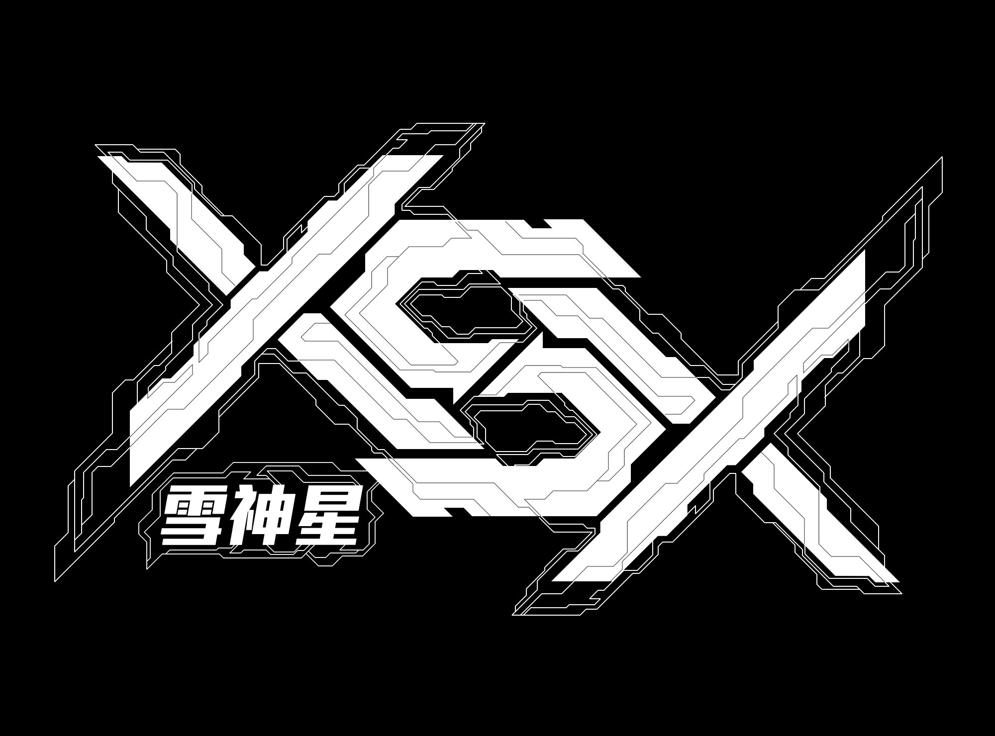 XSX LOGO设计_刹那仮想_DJSHANG-站酷ZCOOL