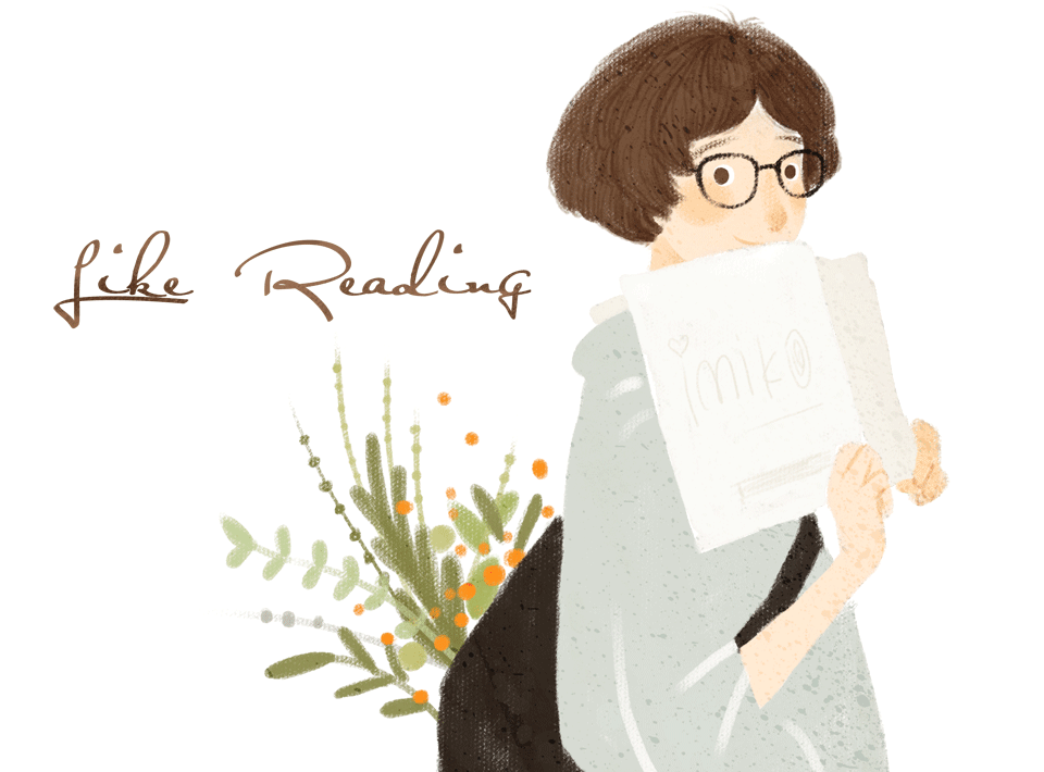 LIke reading_喵君imiko-站酷ZCOOL