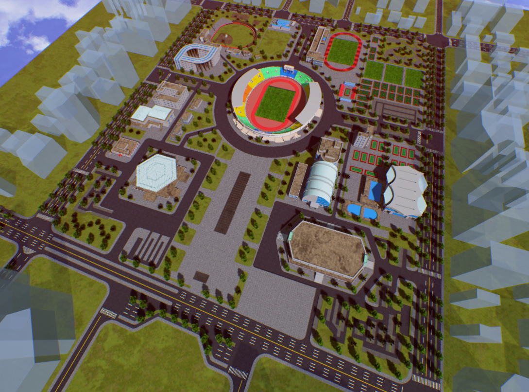 UE4_虚幻引擎4_VR_体育中心004_moshengdewo-站酷ZCOOL