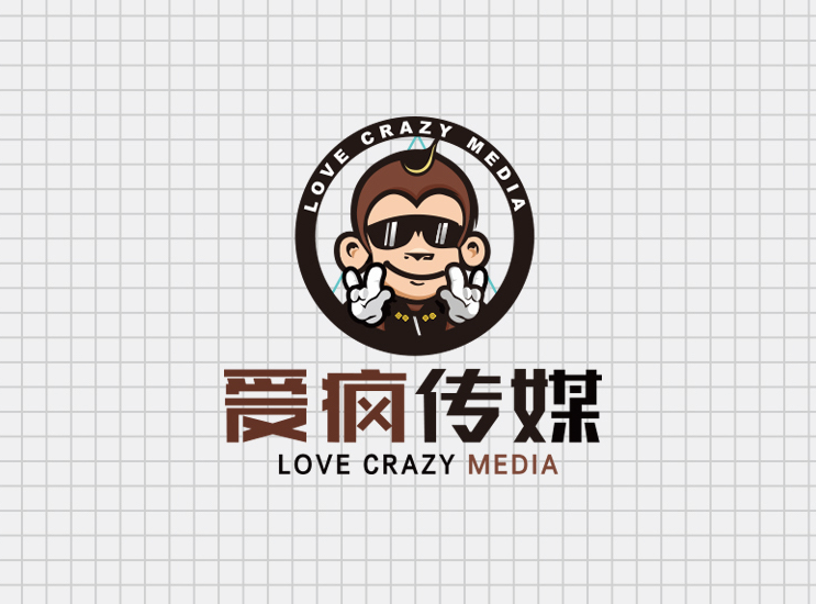 手绘logo设计｜爱疯传媒_Taurus_Nancy-站酷ZCOOL