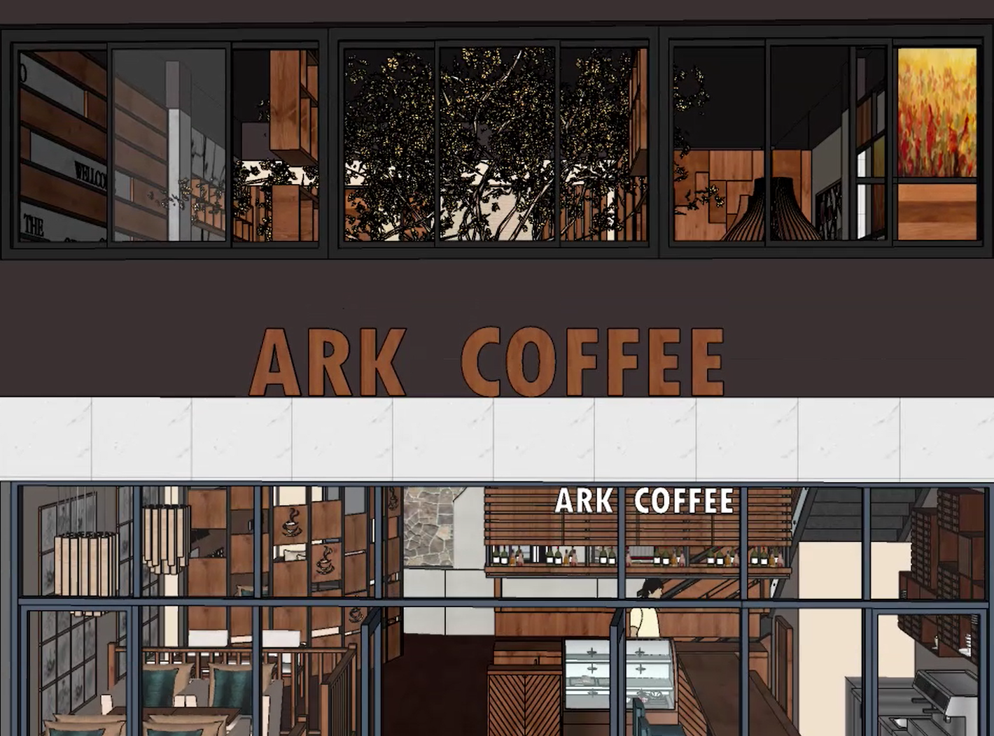 ARK 咖啡馆_ARK设计-站酷ZCOOL