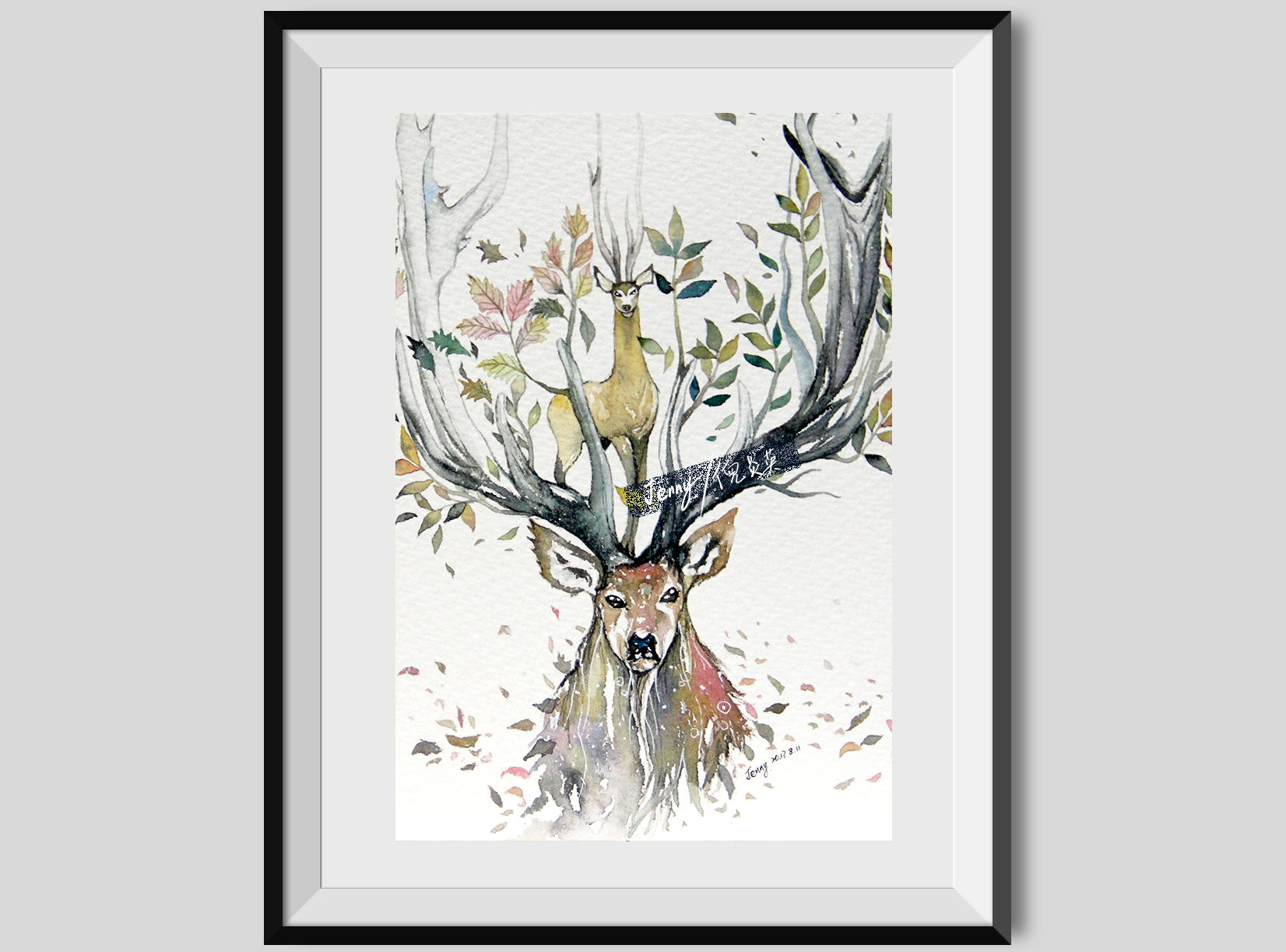 《父爱如山》_99艺心书画社-站酷ZCOOL