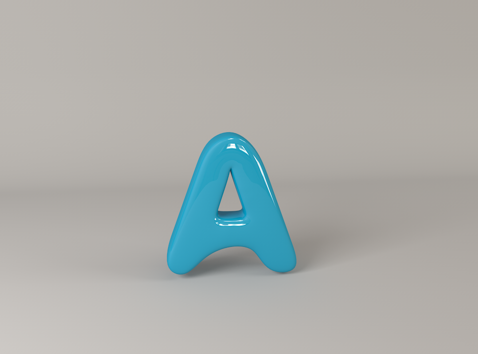 c4d字母_啊Ccc-站酷ZCOOL