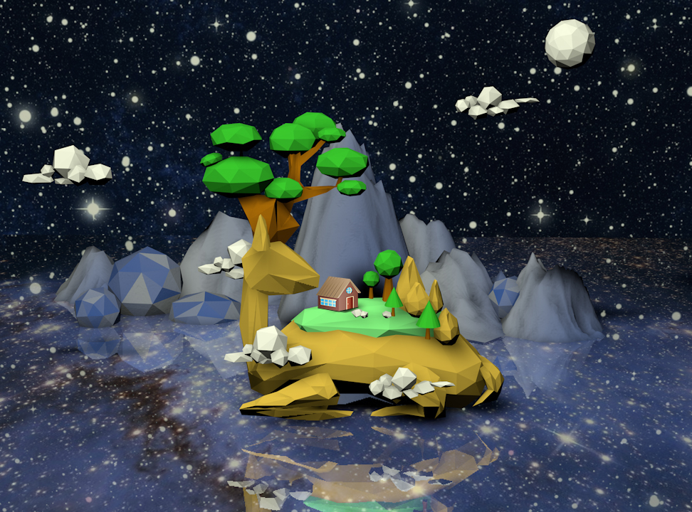 LOW POLY_Yssssss-站酷ZCOOL