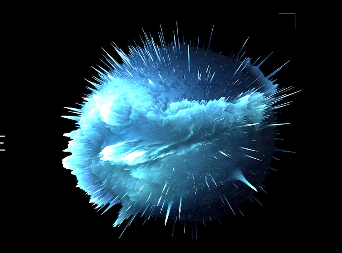 C4D噪波球，发光字练习_DX大象007-站酷ZCOOL