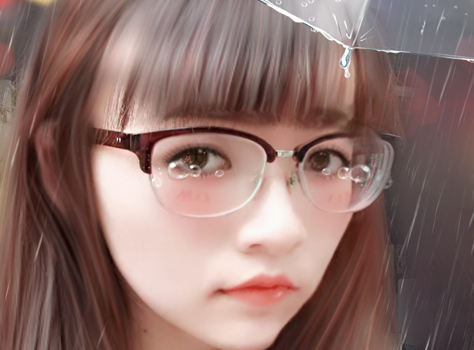 真人转手绘_阿狸Mm-站酷ZCOOL