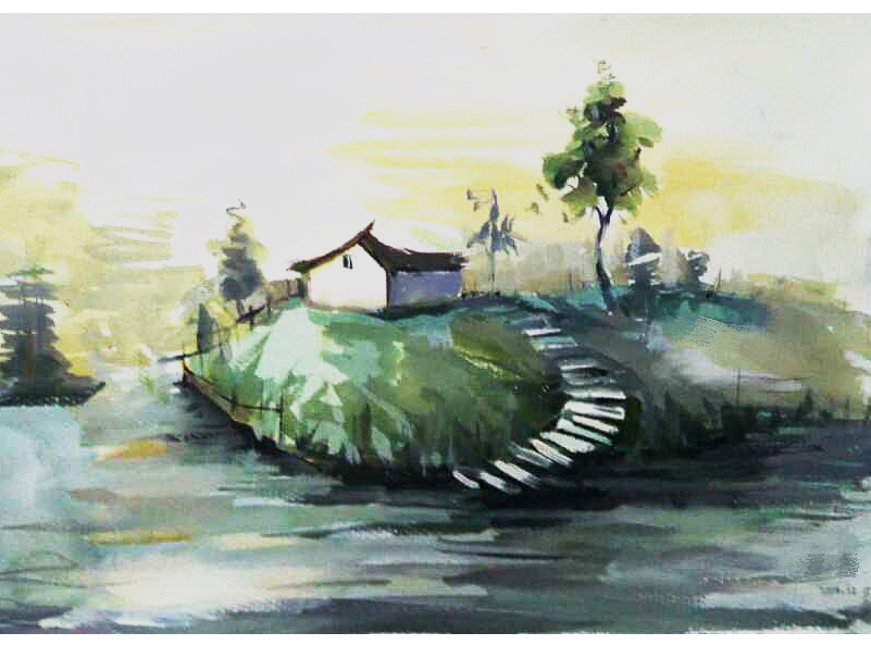 水彩即兴_晓Feng-站酷ZCOOL