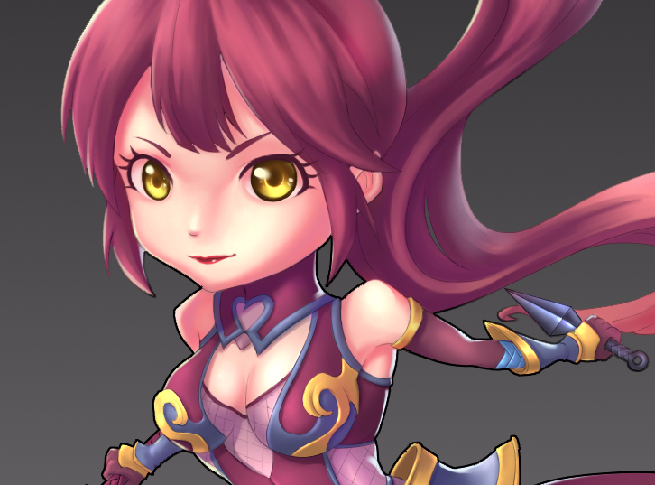 Q版原画练习—忍者_A_zi-站酷ZCOOL