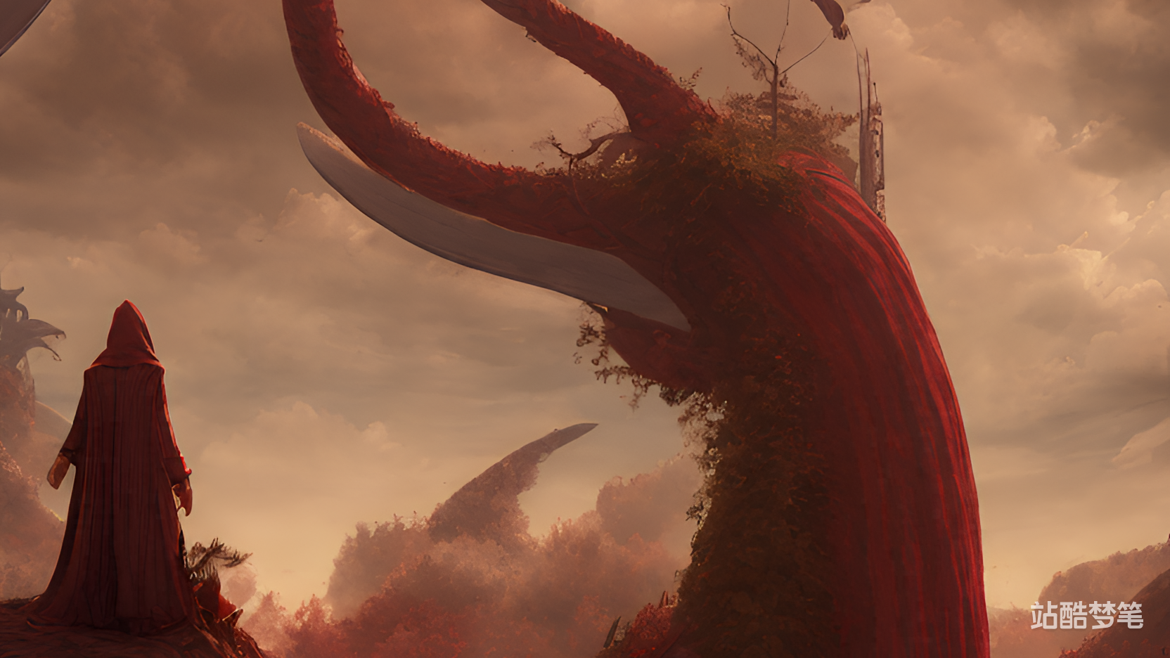 #站酷梦笔#x'lian，超现实主义_Mr__John-站酷ZCOOL