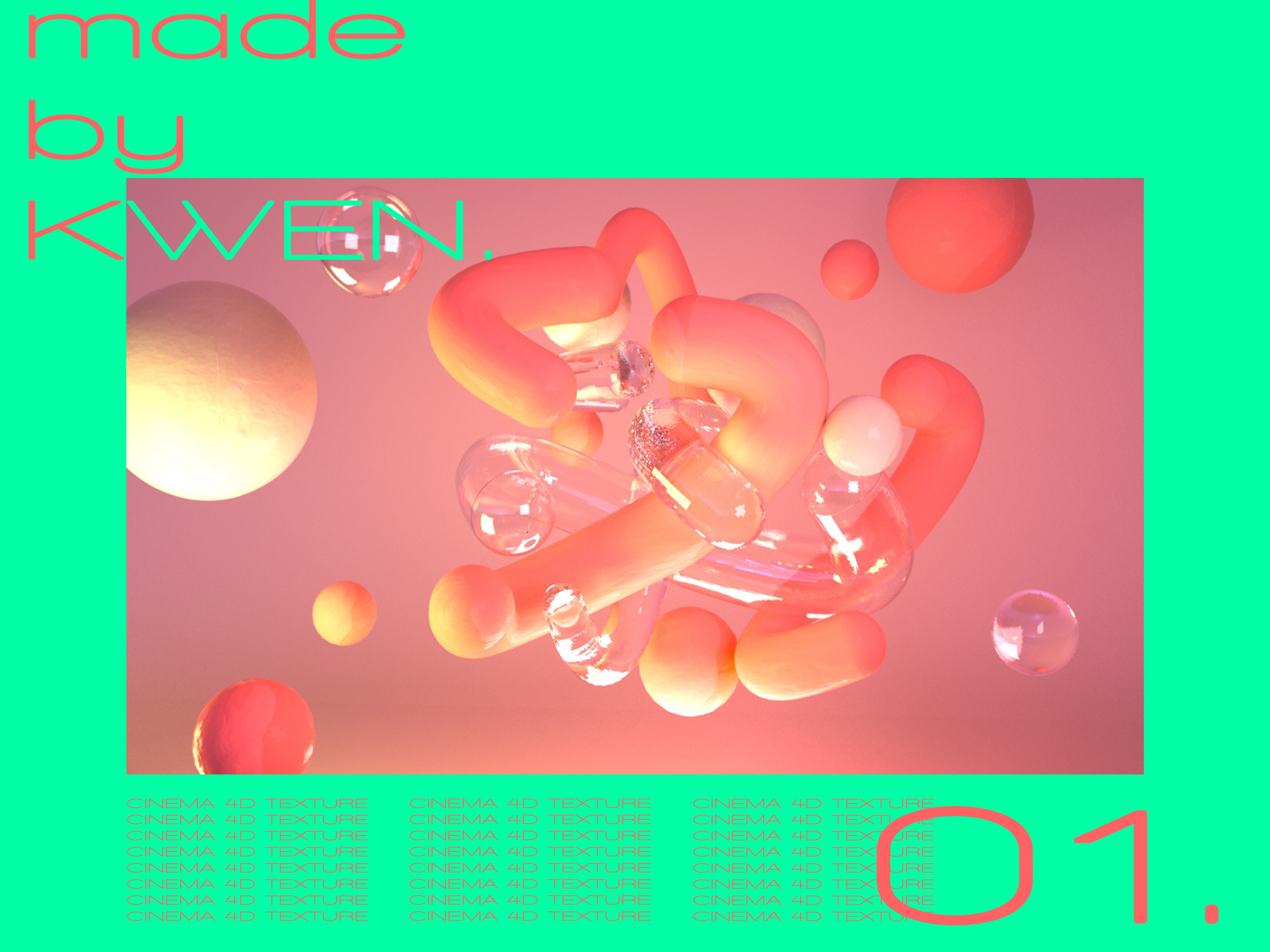 C4D TEXTURE#材质练习_KK凱-站酷ZCOOL