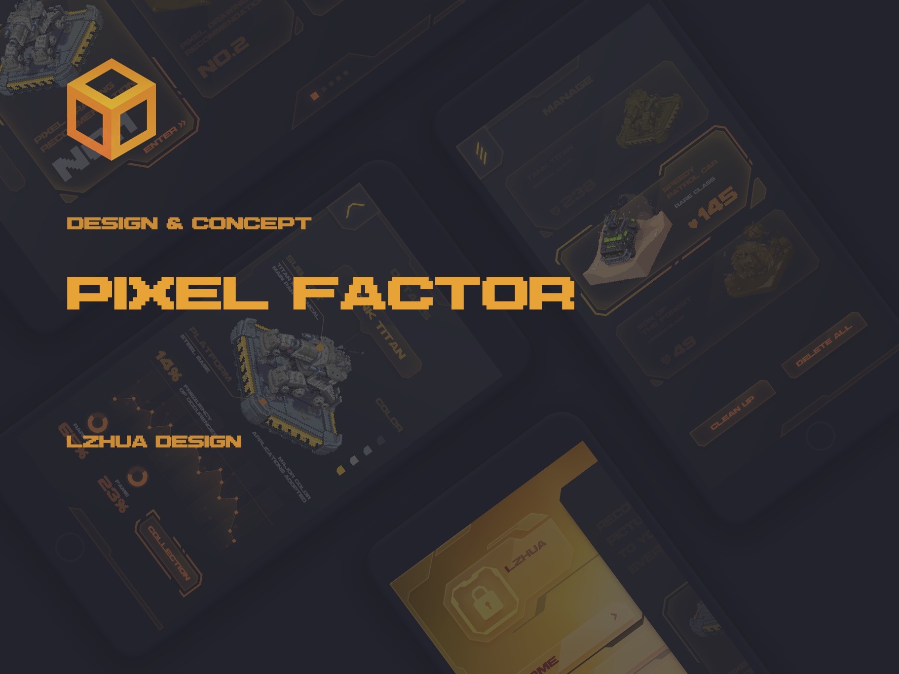 PIXEL FACTOR_LIANGZHH-站酷ZCOOL