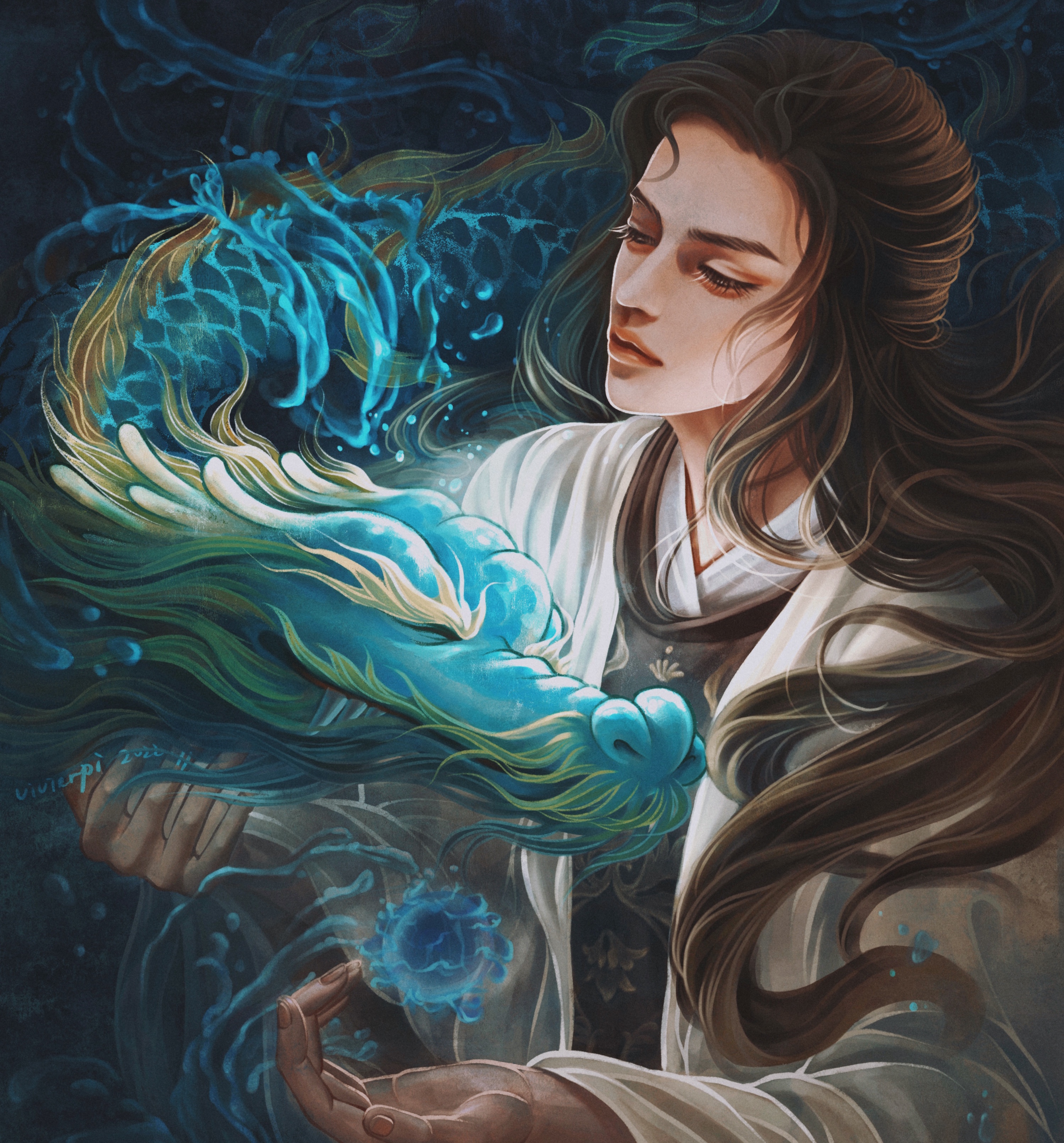 《走蛟化龙》_vivier_p-站酷ZCOOL