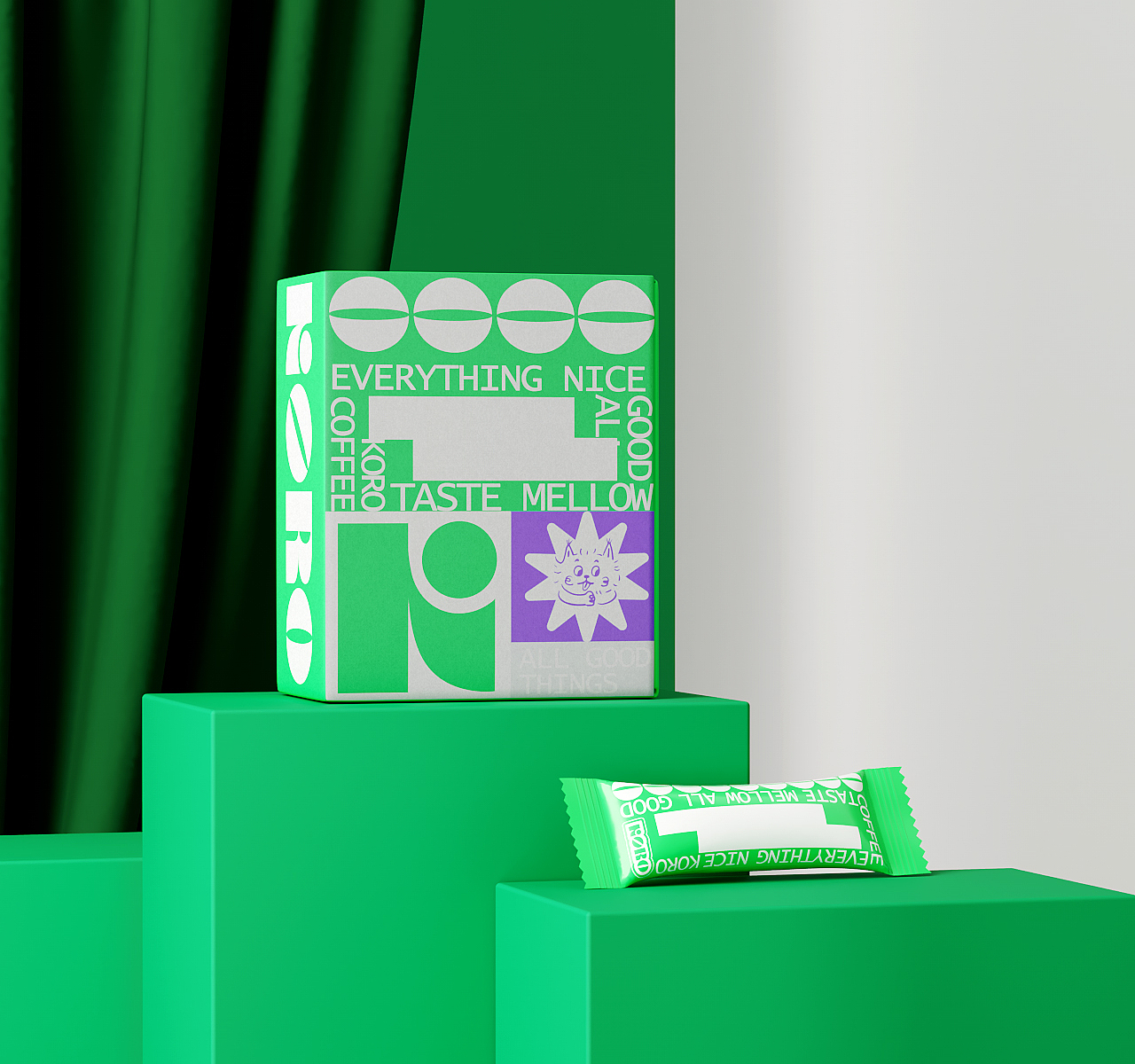 《KORO COFFEE》咖啡品牌设计——捉到一只“咖”_你好大海品牌设计-站酷ZCOOL