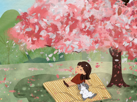 沉浸式治愈系画画_Miao喵喵大王-站酷ZCOOL