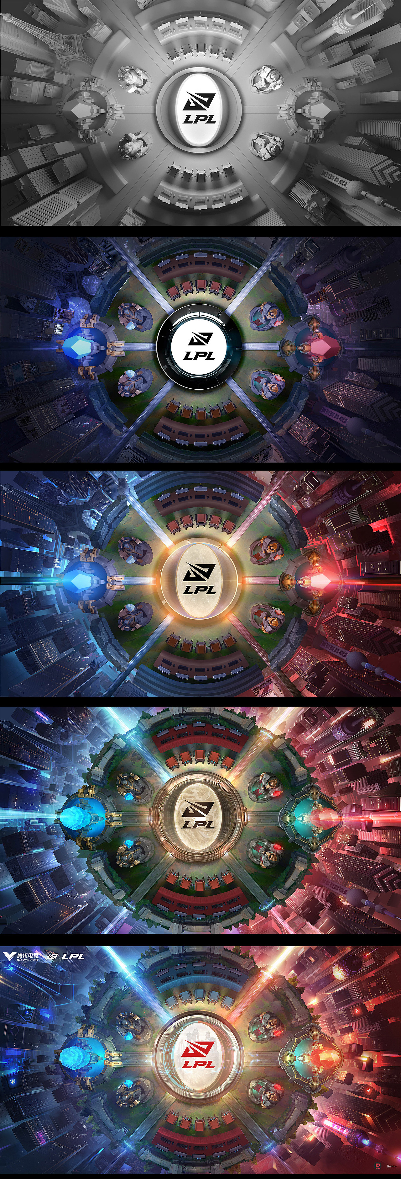 《腾讯电竞-LPL》-英雄联盟主题_林钿lintian-站酷ZCOOL