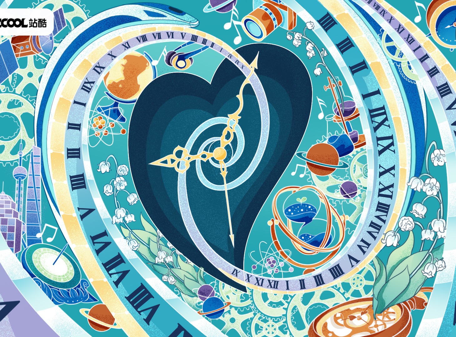 心相印——时间挑战_Ooh椰-站酷ZCOOL