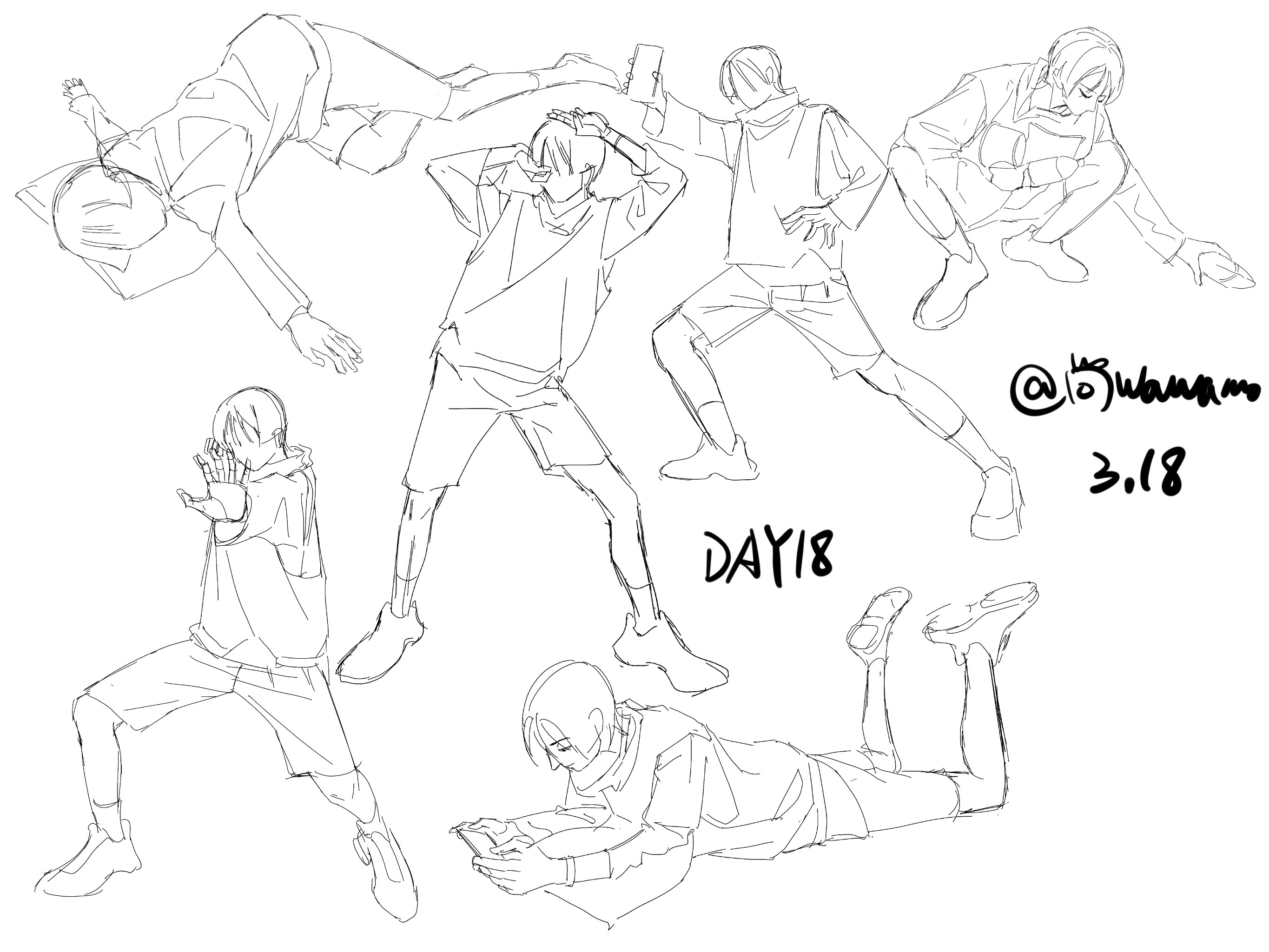 #速写60天挑战赛#Day18@速写班长_wawamo-站酷ZCOOL