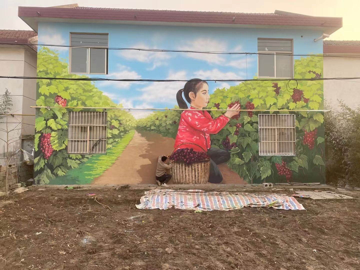 连云港墙绘_Tonyqckj-站酷ZCOOL