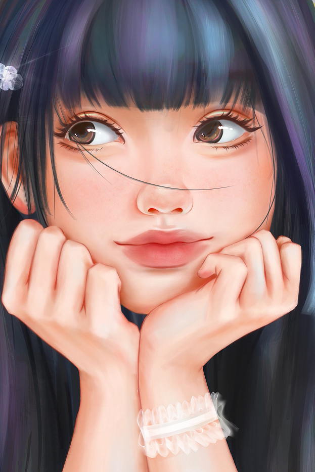 嘴巴很好亲的样子喔_是PPY-站酷ZCOOL