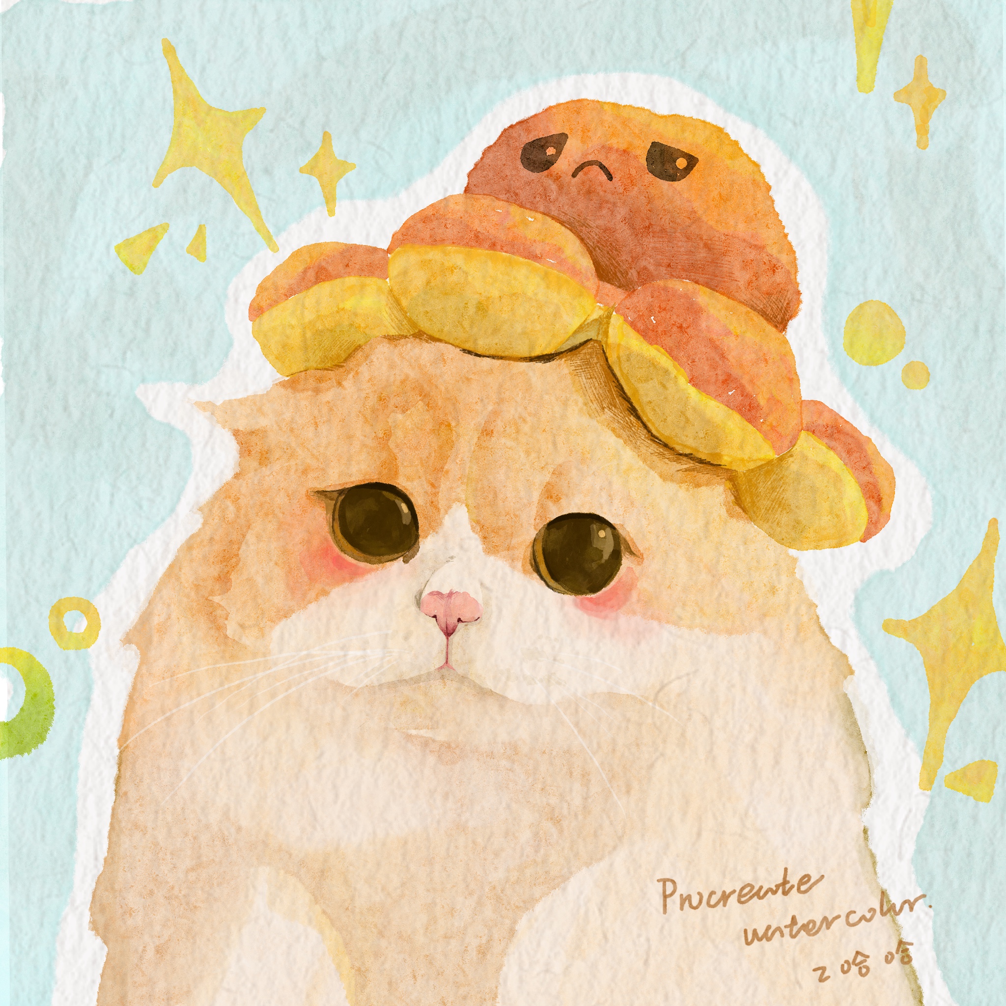 水彩萌宠_是zh啊-站酷ZCOOL