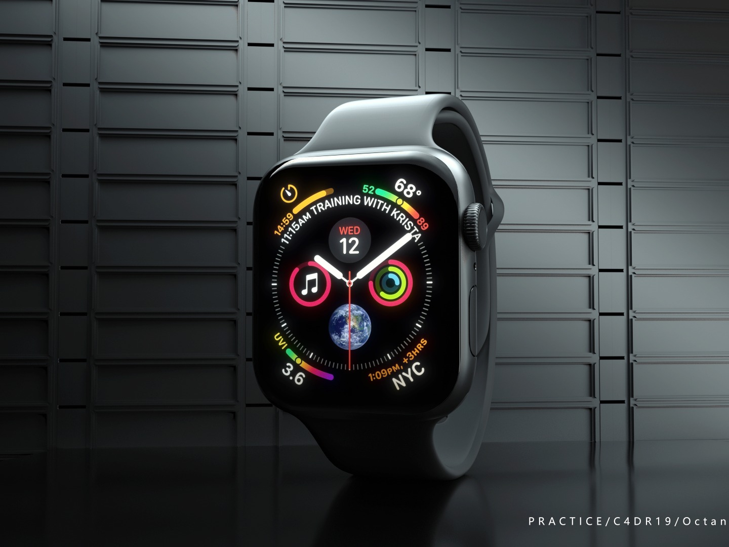 每日练习-iwatch_小羊肖恩呐-站酷ZCOOL