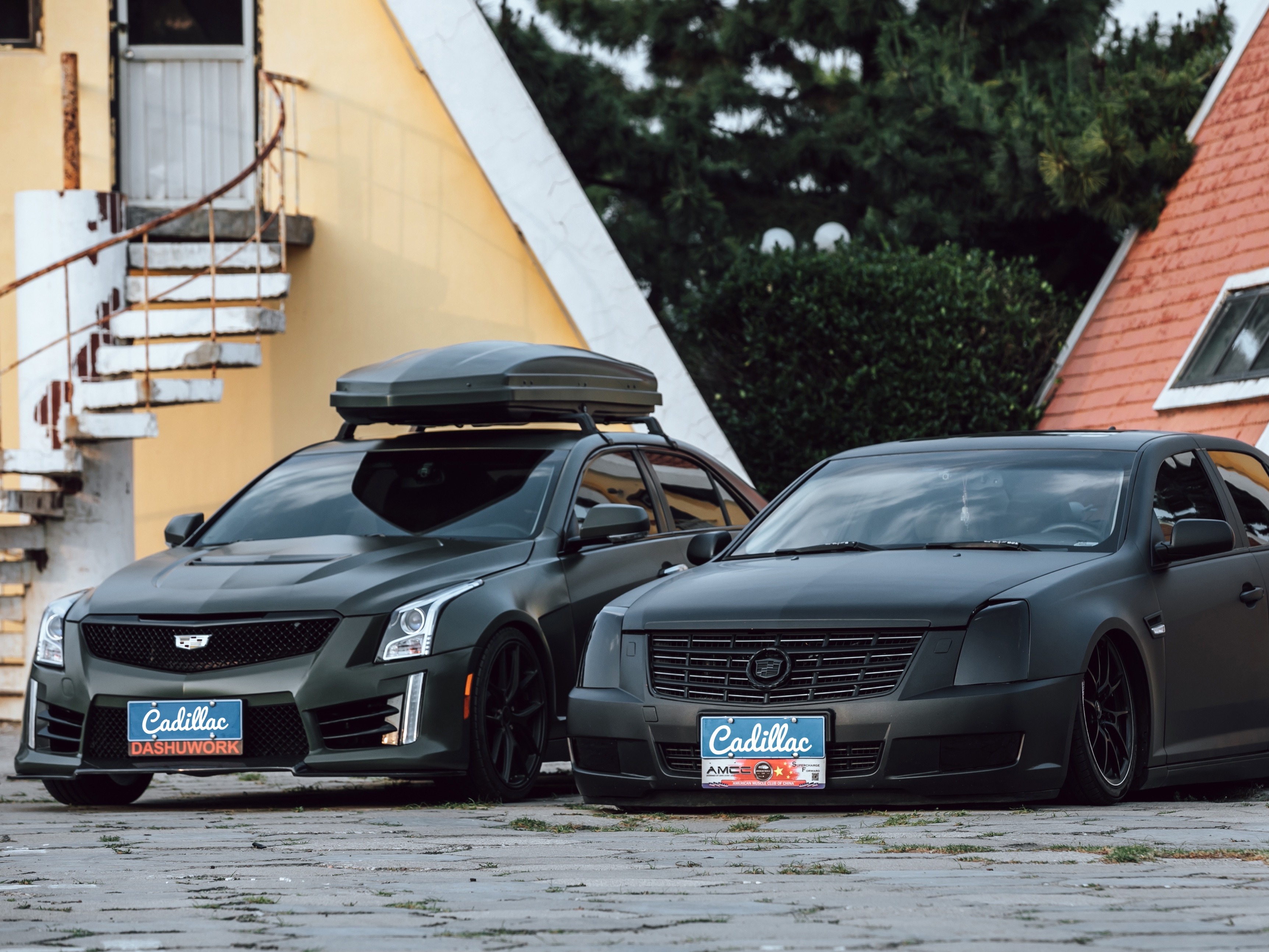 汽车|改装车|凯迪拉克|SLS|ATSL_大樹-站酷ZCOOL