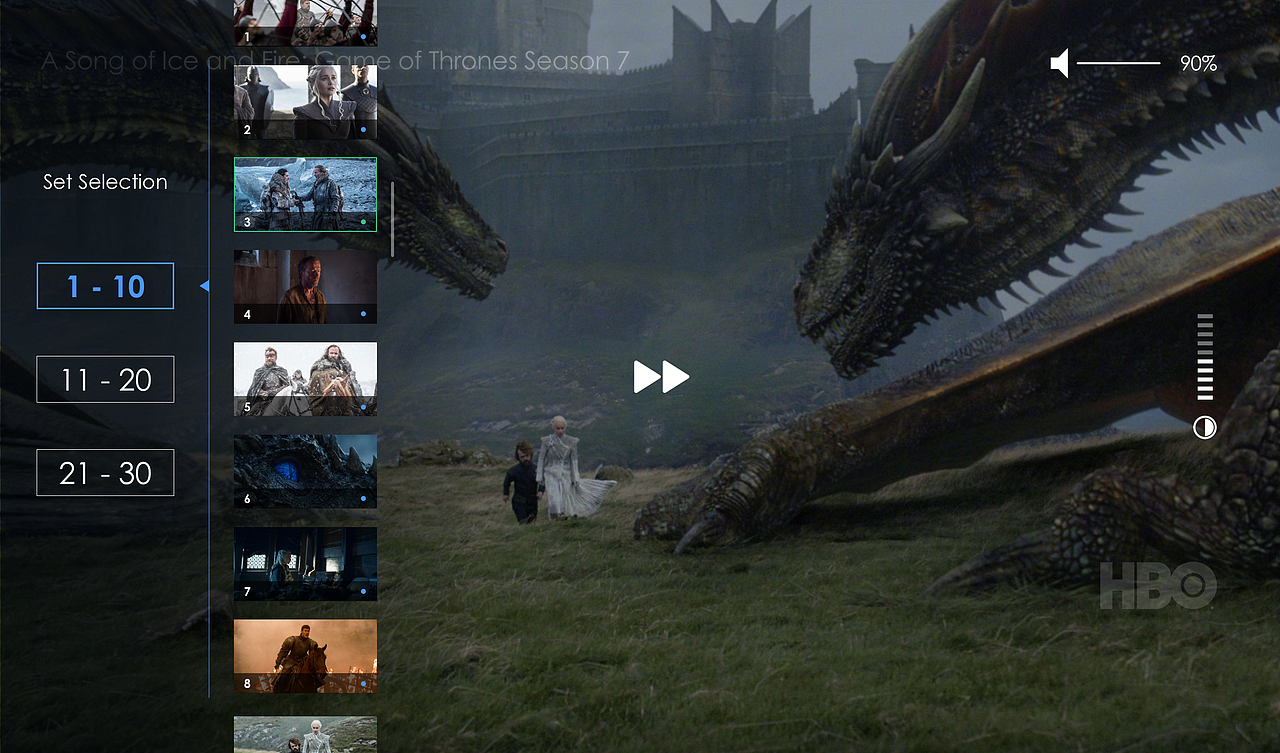 TV UI设计_tianyizhou-站酷ZCOOL