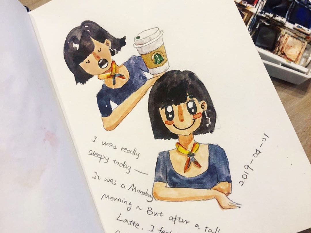 每天一件开心的小事儿 Day22_张项链-站酷ZCOOL