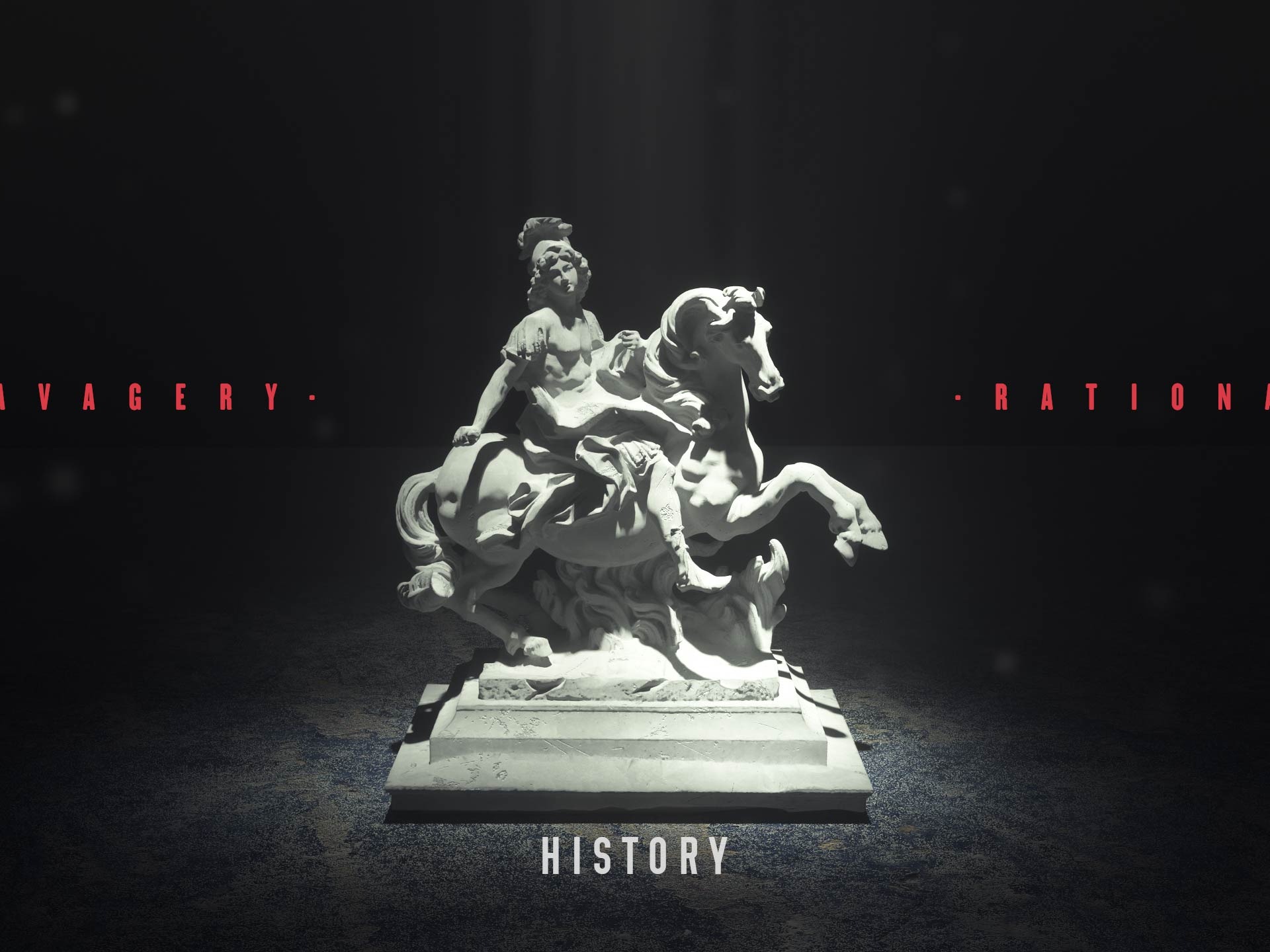 古典雕塑风格图渲染_ZZH张张-站酷ZCOOL