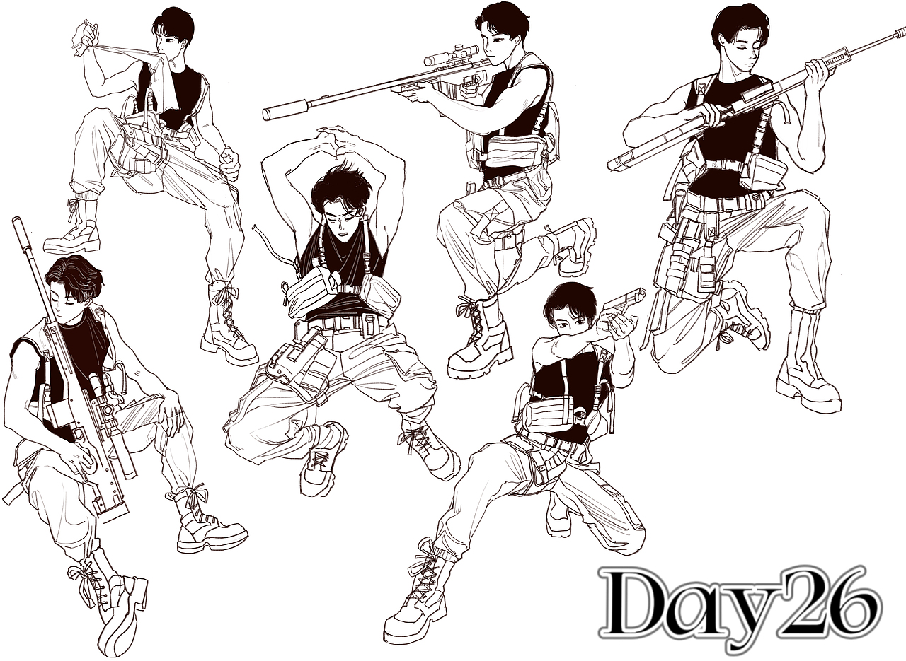 #速写60天挑战赛#Day26@速写班长_小烨子_-站酷ZCOOL