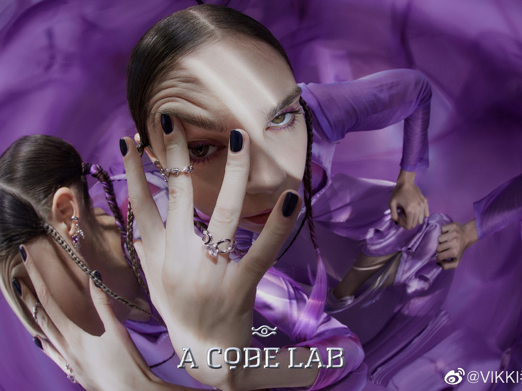时尚配饰大片—A CODE LAB 紫色系列_FASHIONFREEDOM-站酷ZCOOL