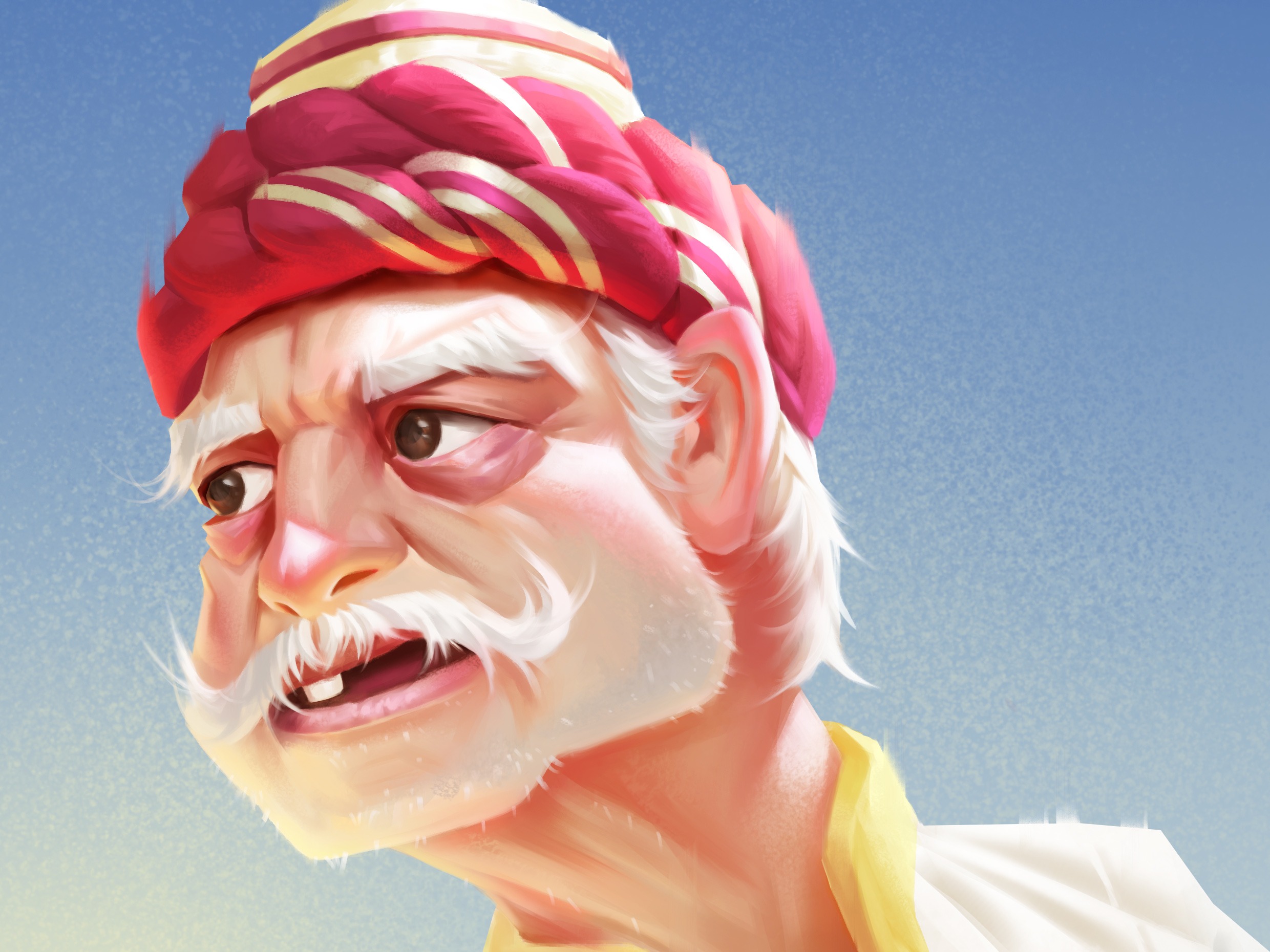 一张小老头_咕噜牛DZF-站酷ZCOOL